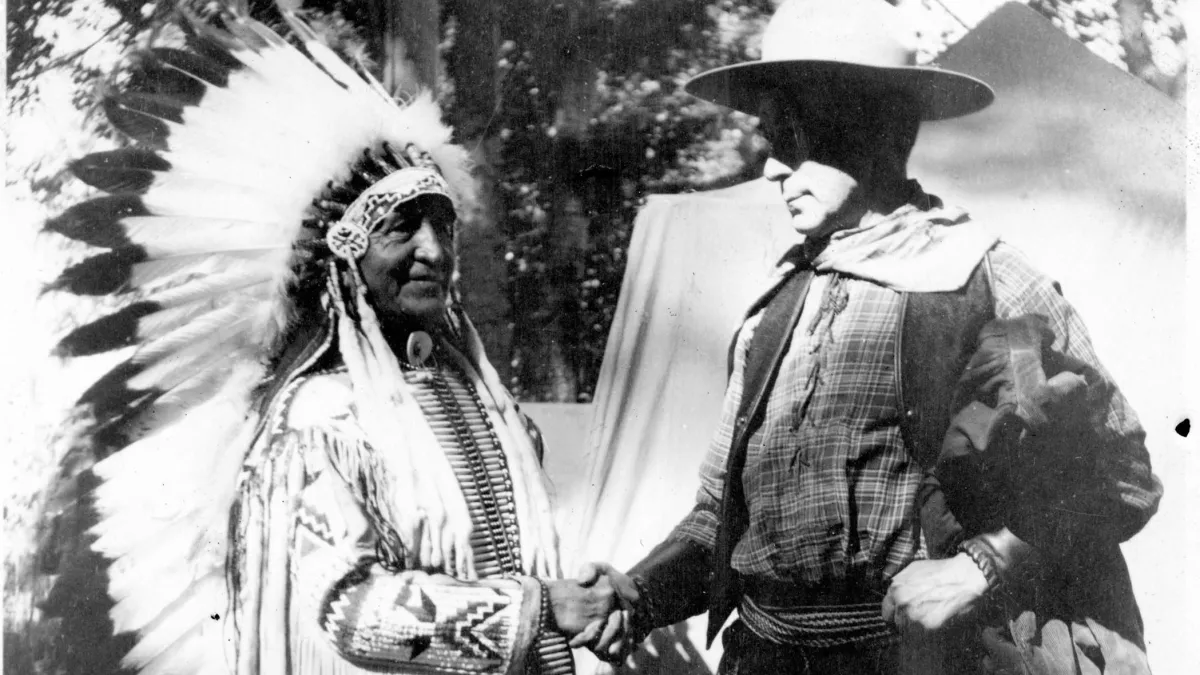 William S. Hart at the 1926 Custer Semi-Centennial | Natural History ...