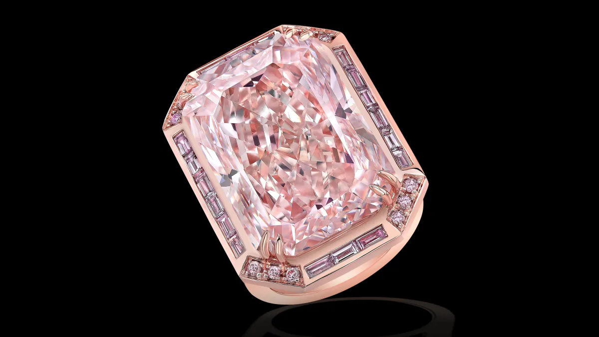 Fascinating Facets: The Pink Starburst Diamond | Natural History ...